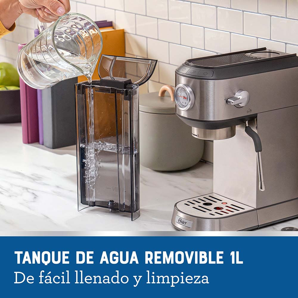 Cafetera compacta de espresso Oster® BVSTEM7200 - osterpe